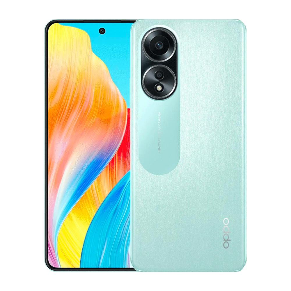 Celular Oppo A58 6+128GB Verde - Tienda Coomeva
