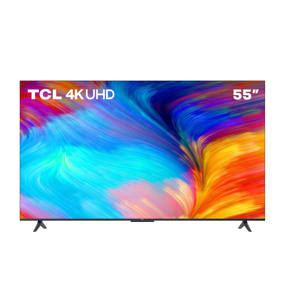 Televisor TCL 55" Smart TV 4K UHD P635 Google TV Negro - Tienda Coomeva