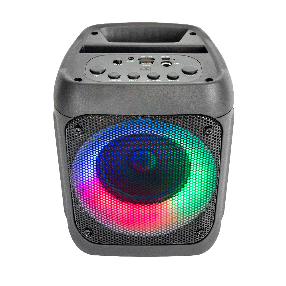 Parlante Kalley Portatil K-P5 Negro - Tienda Coomeva
