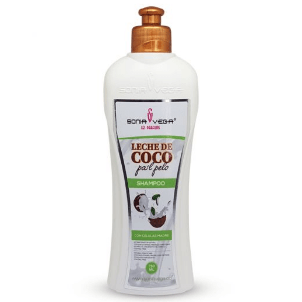 Sonia Vega Shampoo Leche de Coco 750ml - Tienda Coomeva