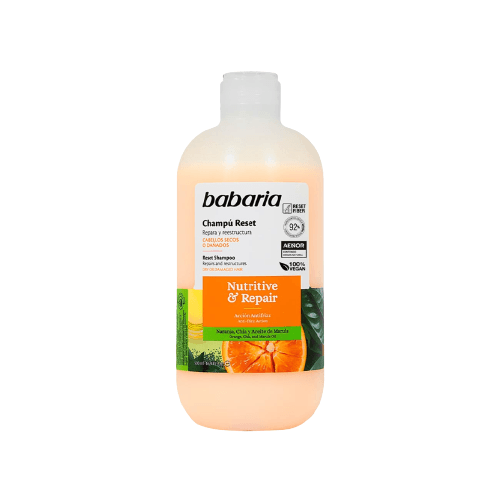 Babaria Shampoo Reset Nutritive and Reapair 500ml - Tienda Coomeva