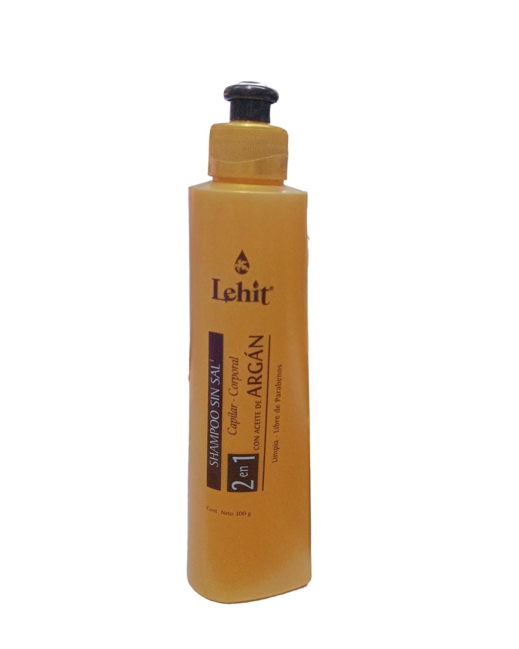 Lehit Shampoo 2 en 1 con aceite de argan x300g - Tienda Coomeva