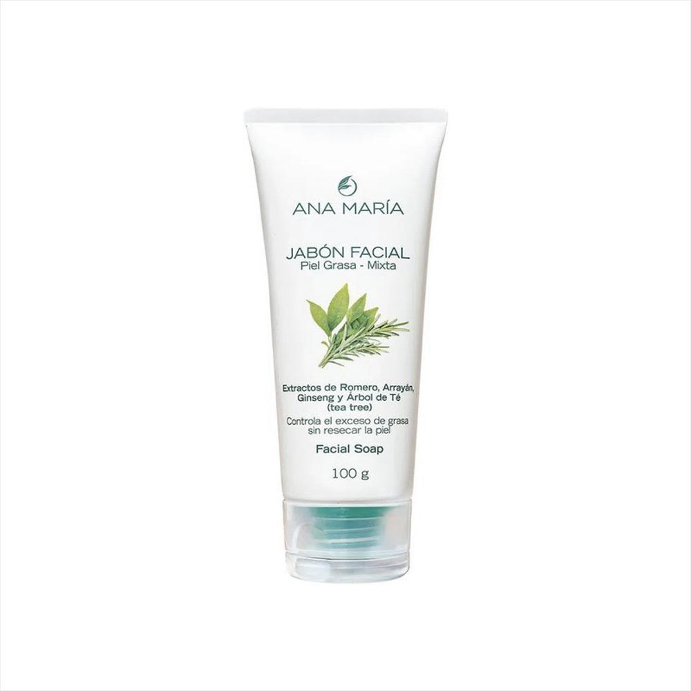 Ana Maria Jabon Facial Piel Grasa Mixta 50gr - Tienda Coomeva
