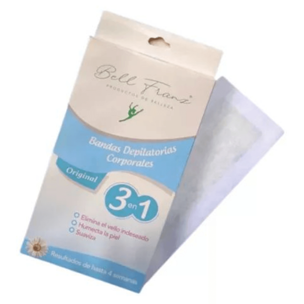 Bell Franz Bandas depilatorias Corporales Original 6 bandas dobles ...