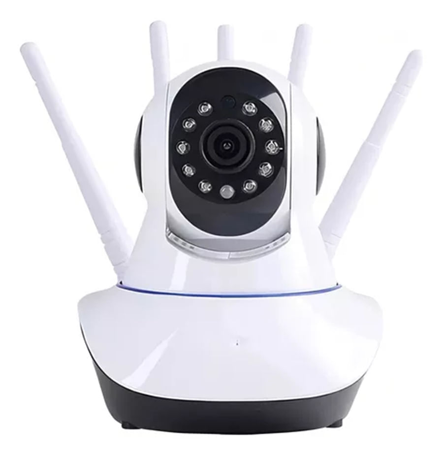 Camara Seguridad Ip Vigilancia Robotizada Hd Wifi Con 5 Antenas ...