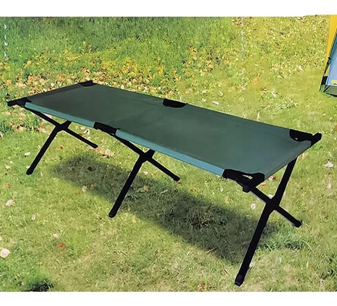 Catre Plegable Tipo Militar Cama Portable Campamento - Tienda Coomeva