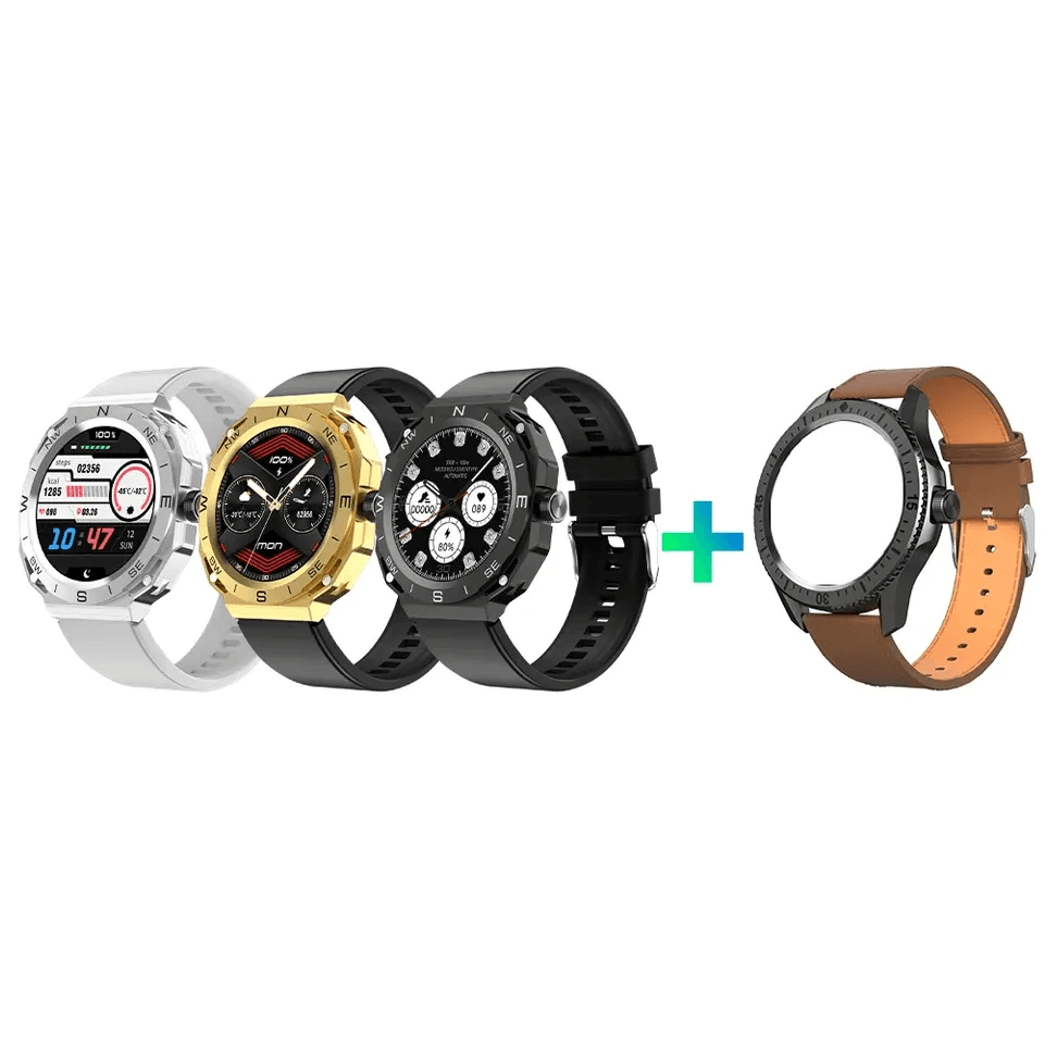 Reloj inteligente Mobulaa Modelo SK22 Smartwatch Dorado - Tienda Coomeva