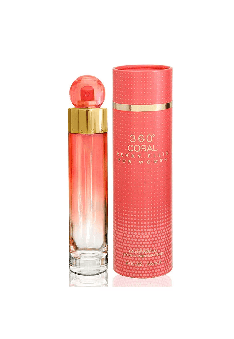 Perfume 360 Grados Coral De Perry Ellis Para Mujer 100 ml - Tienda Coomeva