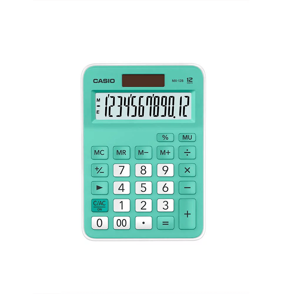 Calculadora Electronica Casio MX-12B-GN - Tienda Coomeva